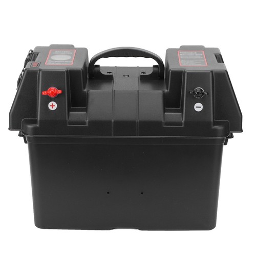 ⁺12V Multifuctional Smart Battery Box USB Car Charger With Voltmeter ...