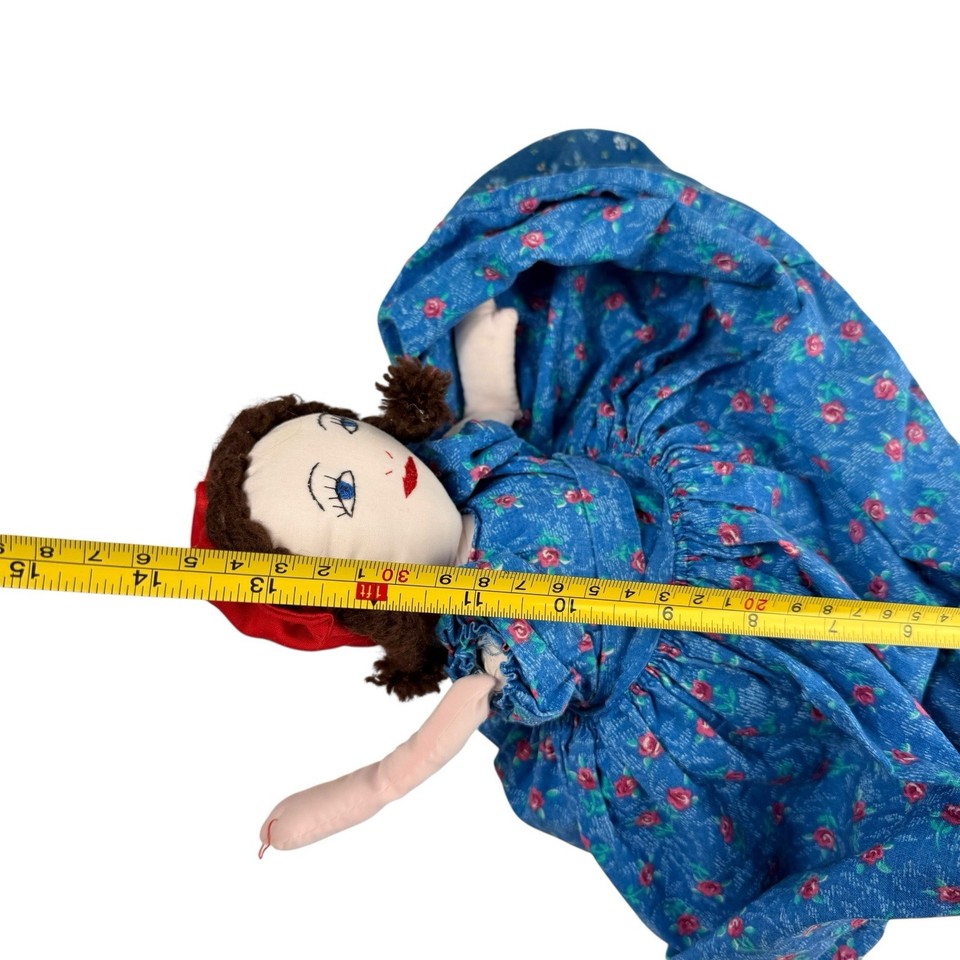 1 X Flip Hand Puppet W/ Little Red Riding Hood Wolf Grandma Story Doll ...