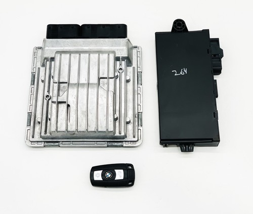 2008-2010 BMW 535i E60 N54 ENGINE IGNITION COMPUTER MODULE CAS ECU KEY ...