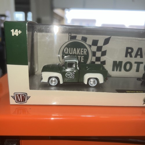 M2 Quaker State R83 #25-01 2 Pack 1956 Ford F-100 Truck & 1932 Ford ...