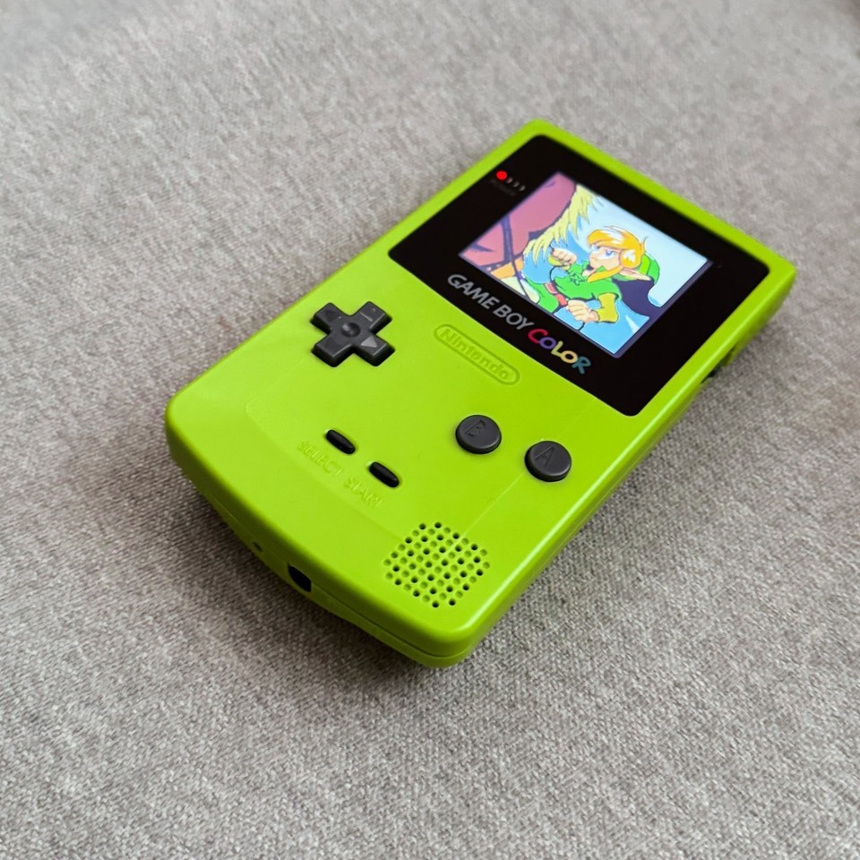 Lime Gameboy Color IPS Console Backlit LCD Screen GBC Game Boy | eBay