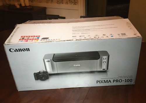 Canon PIXMA PRO-100 Inkjet Color Digital Photo Printer - 6228B002 for ...