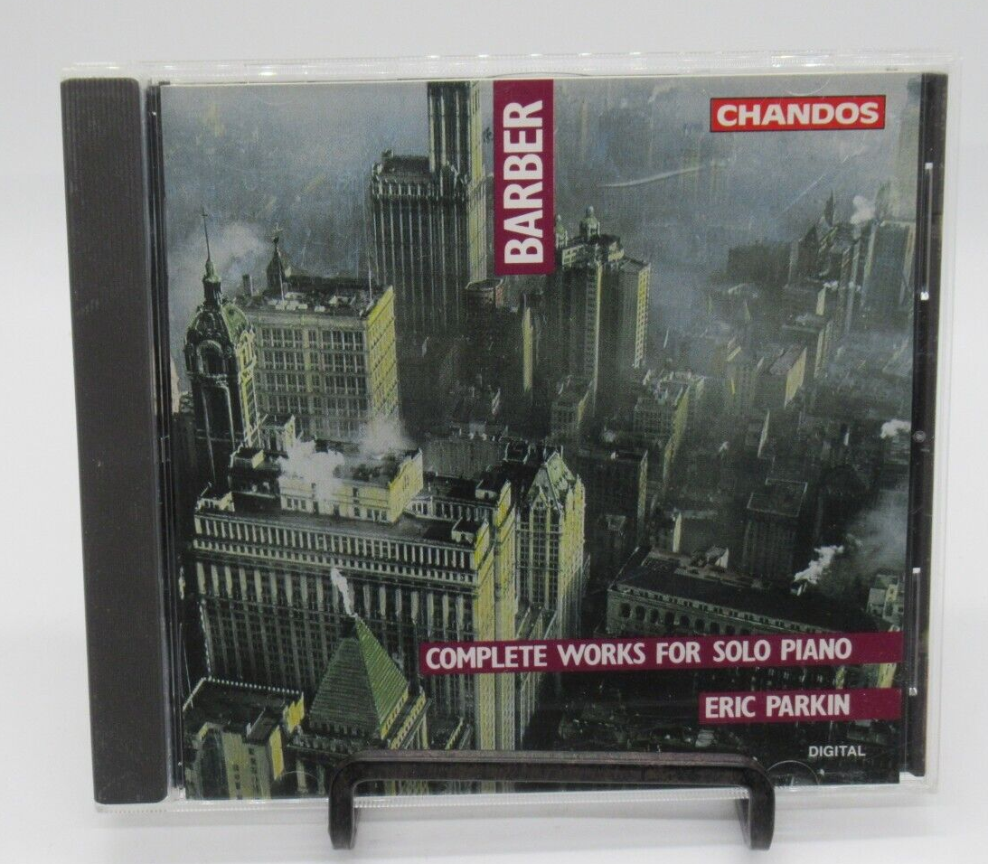 ERIC PARKIN - BARBER: COMPLETE WORKS FOR SOLO PIANO MUSIC CD ...