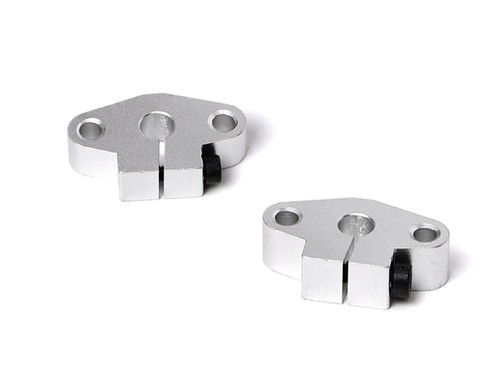 2Pcs SHF8 8mm Aluminum Bore Linear Rail Shaft Support Bracket | eBay
