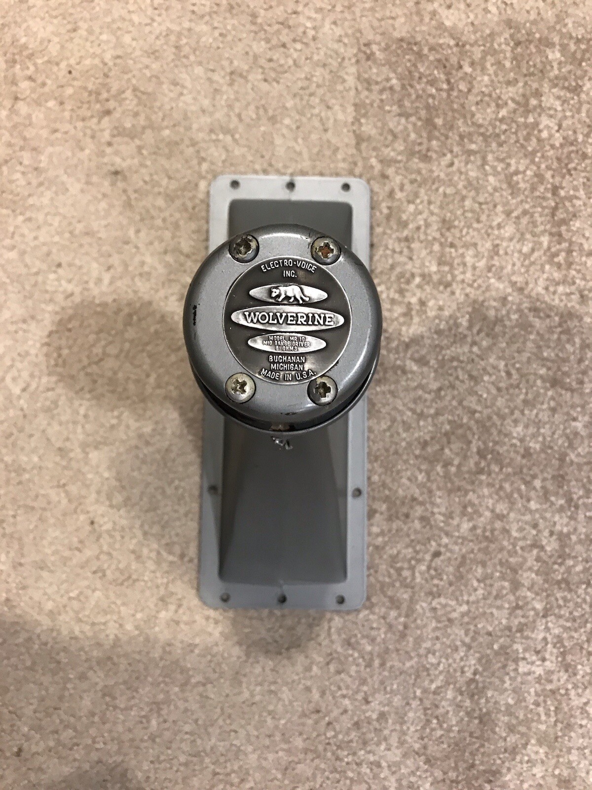 Electro Voice Esquire Wolverine mid range horn MR10 8ohm 1960s | eBay