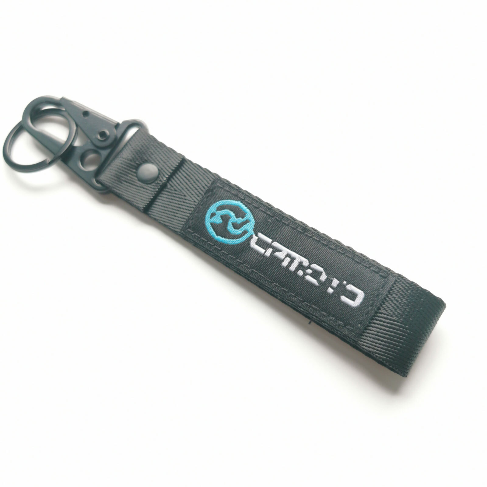 For CFMOTO Black Backpack Key Ring Hook Strap Metal Keychain Lanyard ...