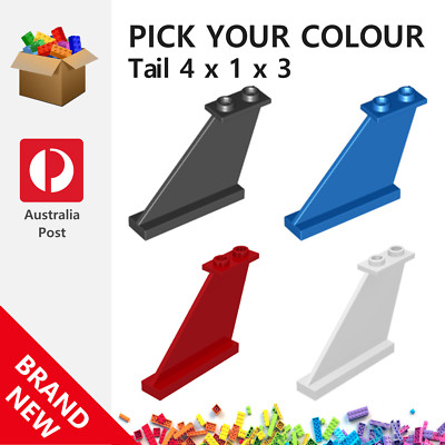 Genuine LEGO™ - Tail 4 x 1 x 3 - 2340 New Parts | eBay Australia