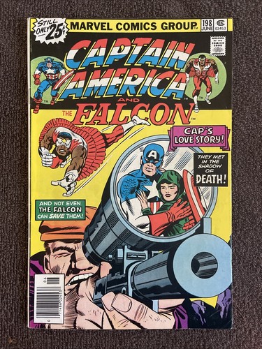 CAPTAIN AMERICA #198 (Marvel, 1976) And the FALCON ~ Jack Kirby | eBay