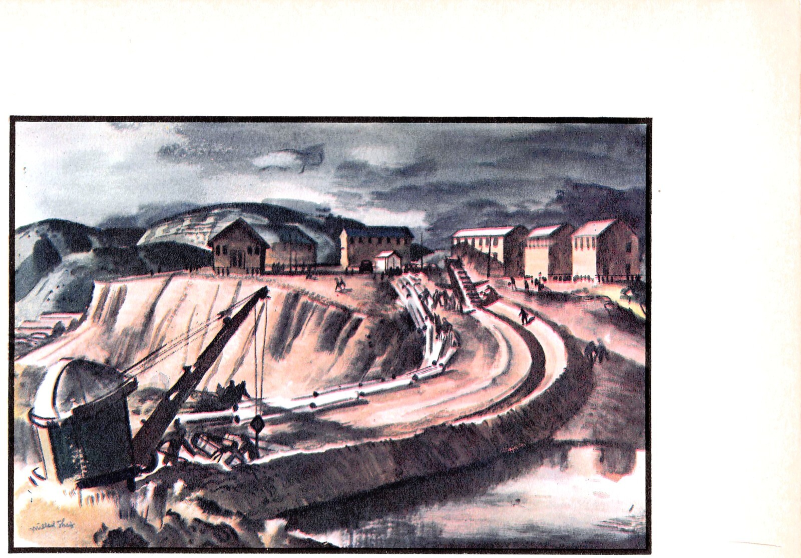 Millard Sheets 1933-34 WPA Works Progress Administration Art Vtg Mag ...