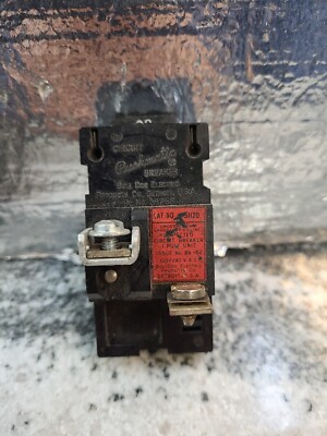 Bulldog Electric Pushmatic Circuit Breaker 20A 31120 120/240 VAC - 1 ...