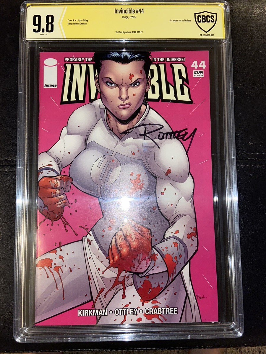 Anissa Logo Invincible #44 1st Appearance Of Anissa , In Michael