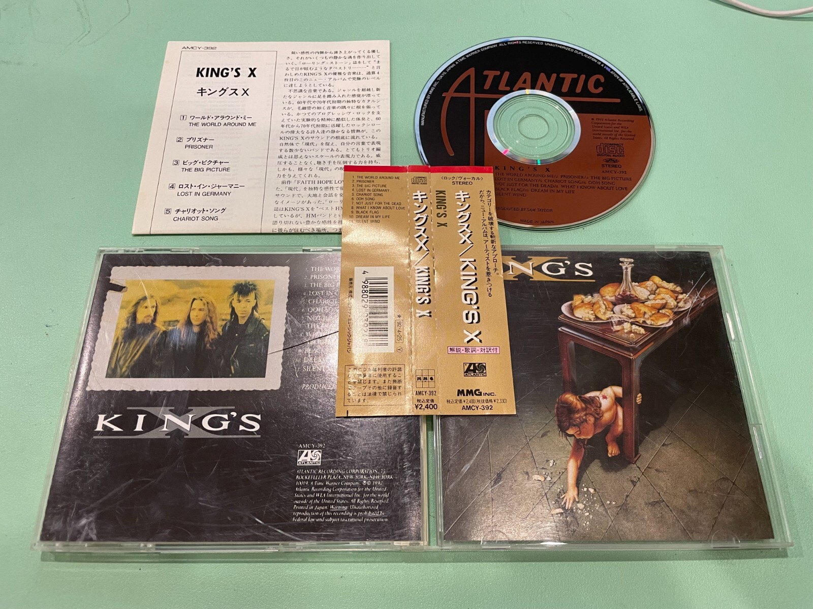 King's X - King's X Japan CD OBI (AMCY-392) | eBay