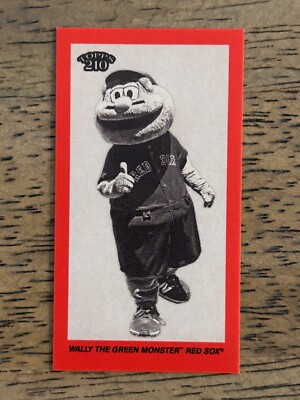 Wally The Green Monster 2024 Topps 206 T206 T210 MASCOT SERIES SSP 1: ...