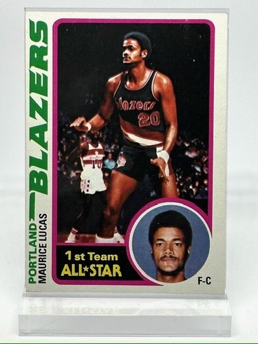 1978-79 Topps Basketball Maurice Lucas Portland Blazers Card Number #50 ...
