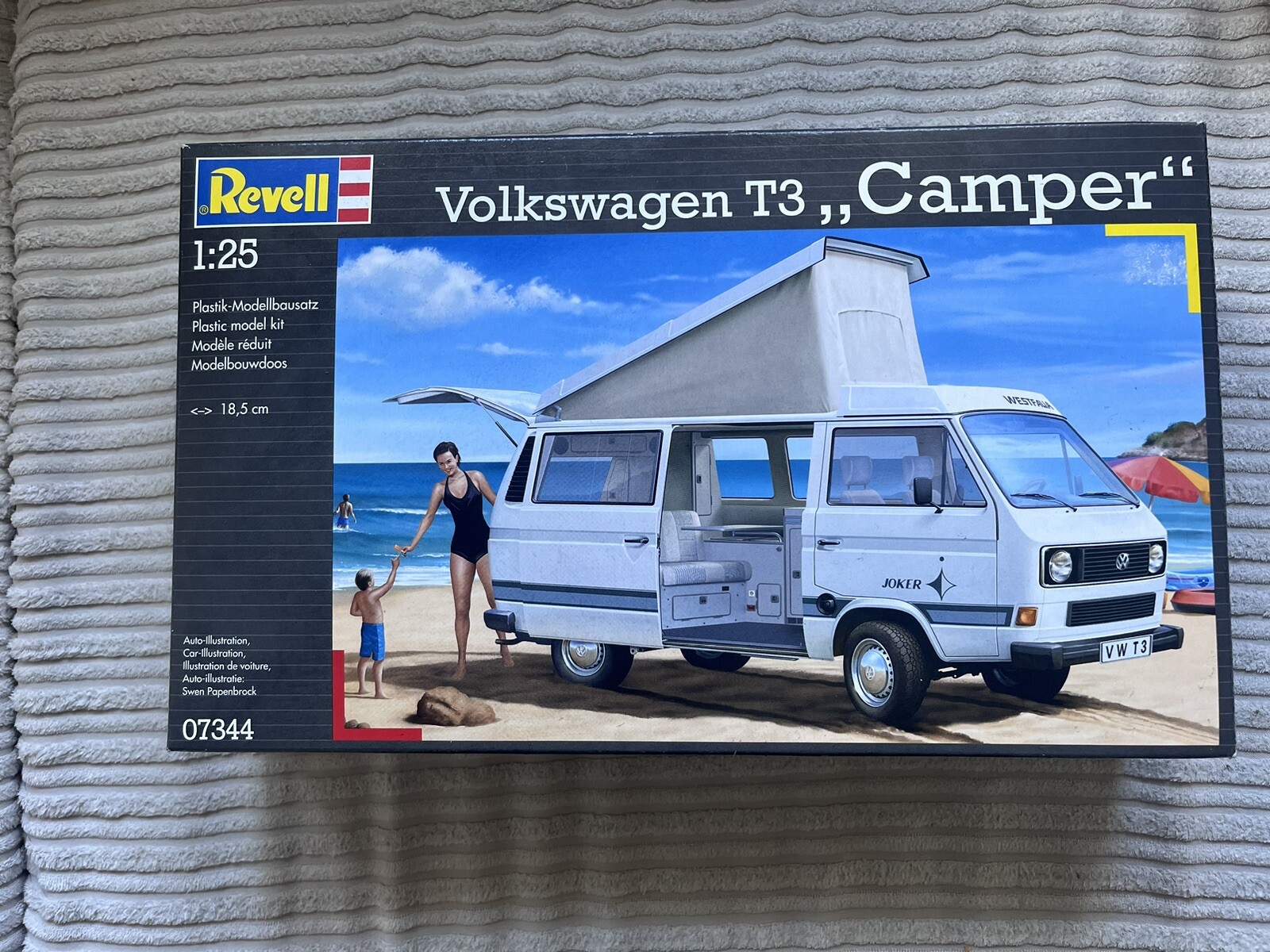 Revell 07344 VW T3 Westfalia Joker Camper Van Model Kit 1 25 for sale ...