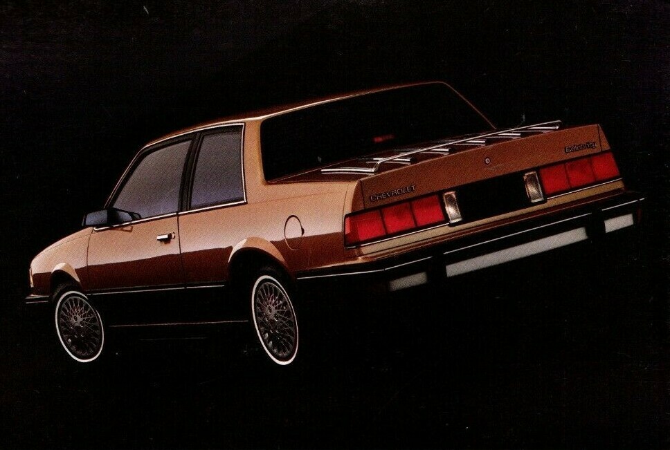 87 Chevy Celebrity 1988 Chevy Celebrity Advertising Brochure 88