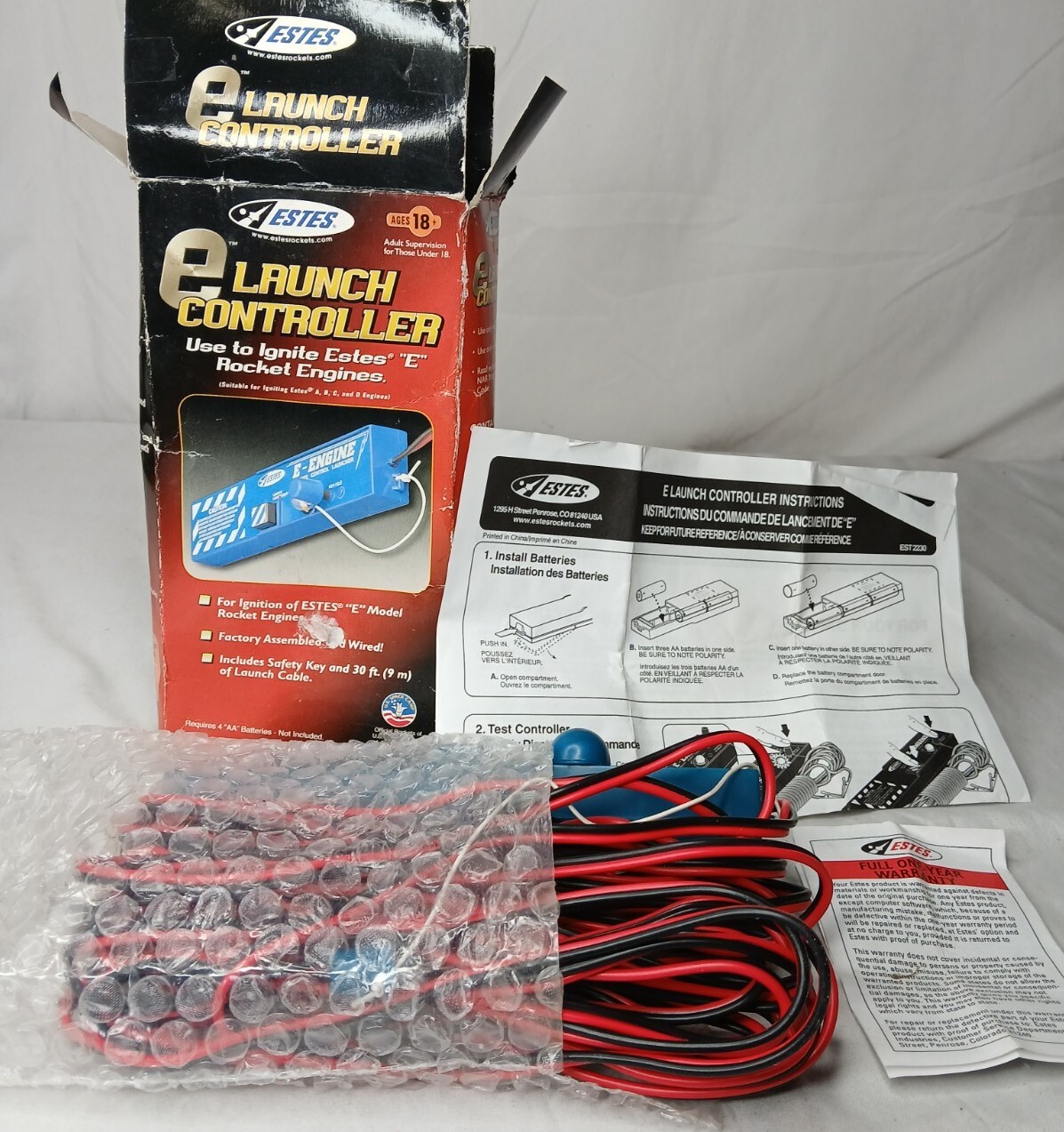 Estes 2230 E Launch Controller Model Rocket 65137 NEW ⚡️FAST NEXT DAY ...