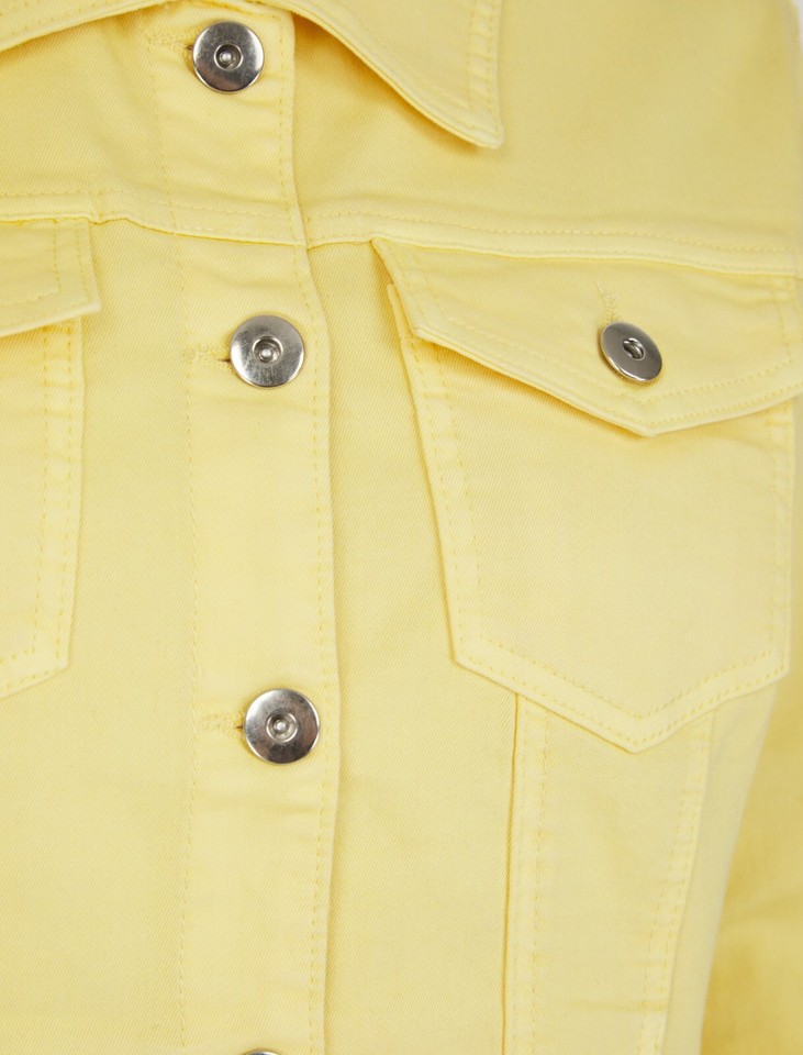 Womens Ladies Amara Reya Stretch Denim Jacket Soft Cotton Summer ...