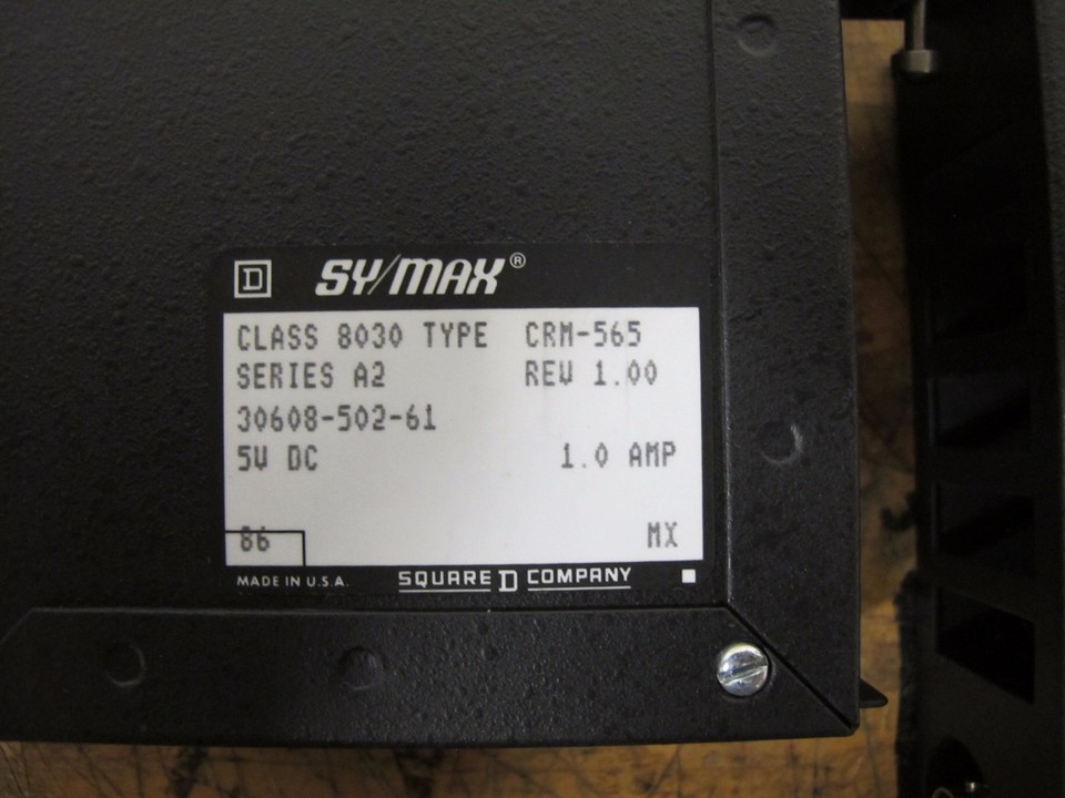 Square D 8030 SY/MAX RRK-100 30618 500-52 & (5) CRM-565 30608-502-61 | eBay
