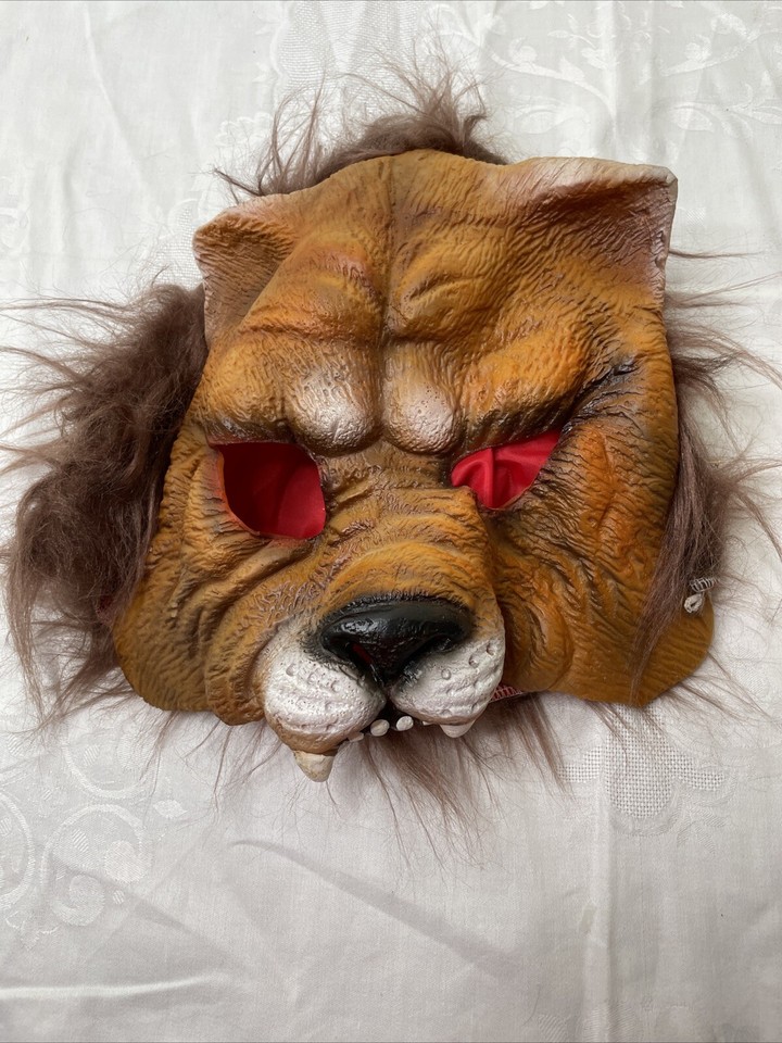 Vtg 1980'S WOLF WOLFMAN MASK BEN COOPER INC BROOKLYN NY Style 132 ...