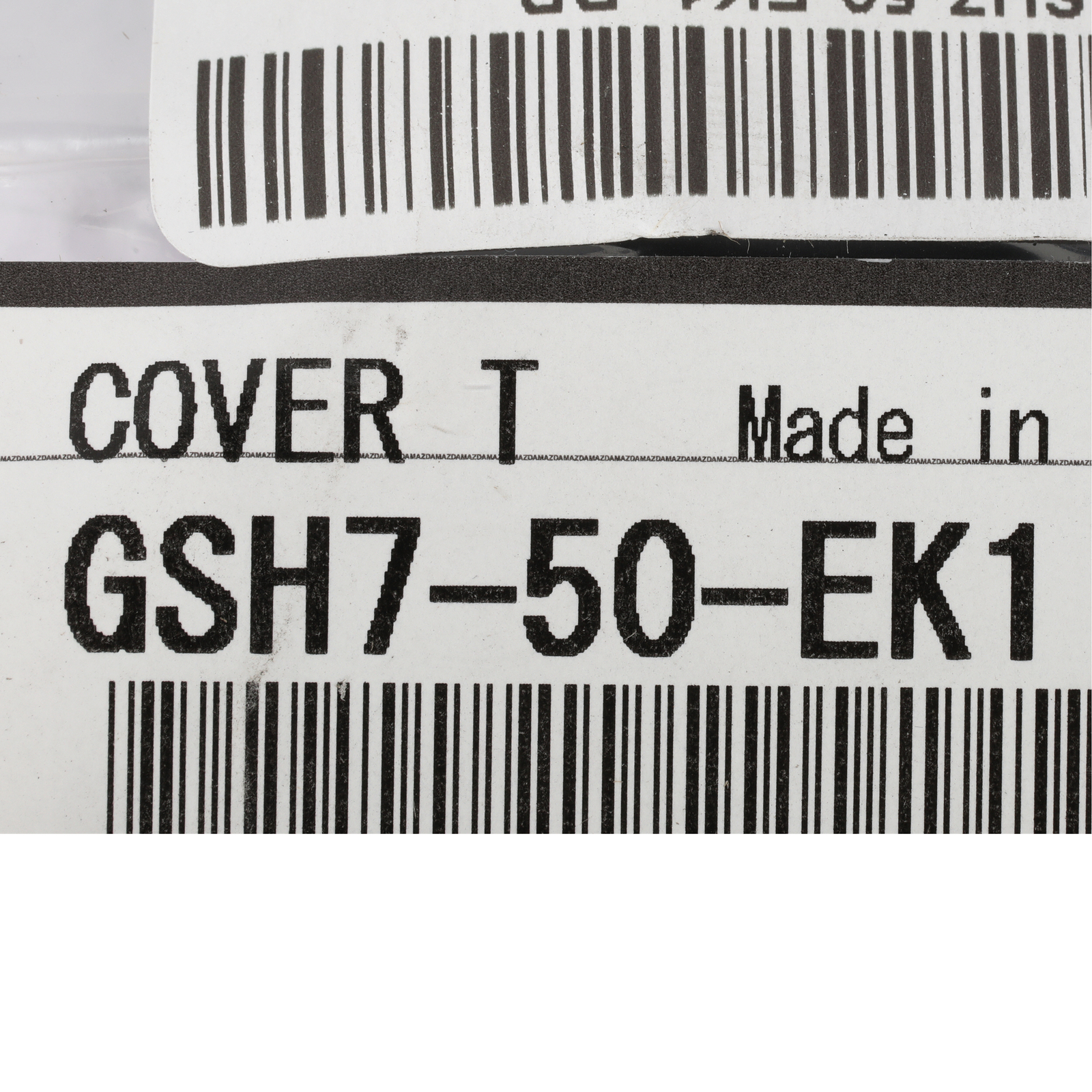 GSH750EK1BB Genuine Mazda Cover Towing Hook Gsh7-50-ek1bb for sale ...