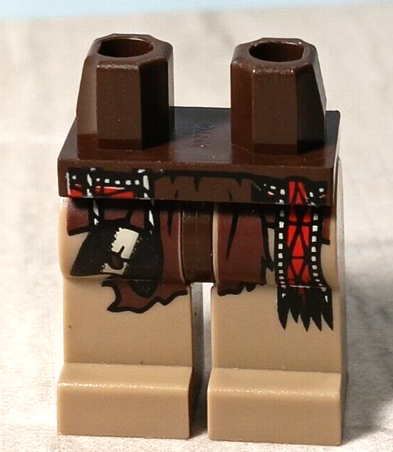 New LEGO Native American Legs TONTO Buckskin Pants Loincloth Bead Belt ...