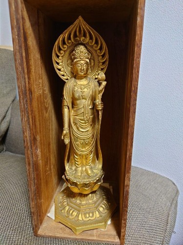 Makita Xiuyun Kamakura's Saint Kannon Bodhisattva Statue 35cm Tall ...