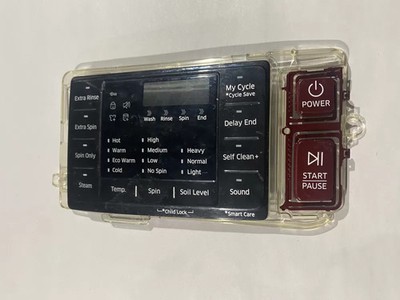 Samsung Washer Control Inlay DC93-00376D DC64-03116B AZ184999 | BK1017 ...