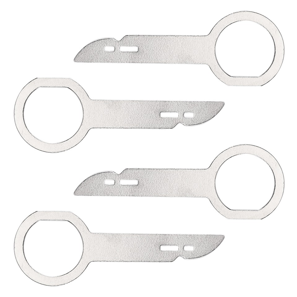 4PCS Radio Removal Key Release Tool for VW Audi Seat Skoda Mercedes ...
