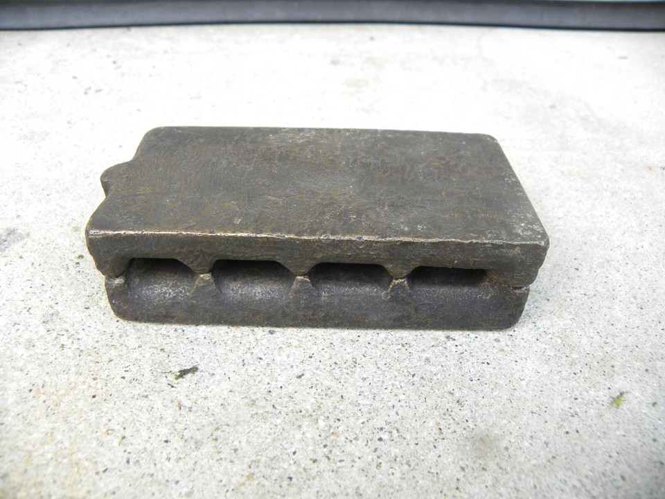 Vintage Brass Fishing Sinker Mold for Bullet Weights 5 sizes | eBay