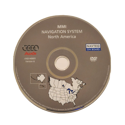 Audi A6 A8 NAVIGATION NAV CD DVD AND-H0601 VERSION 6 North America | eBay