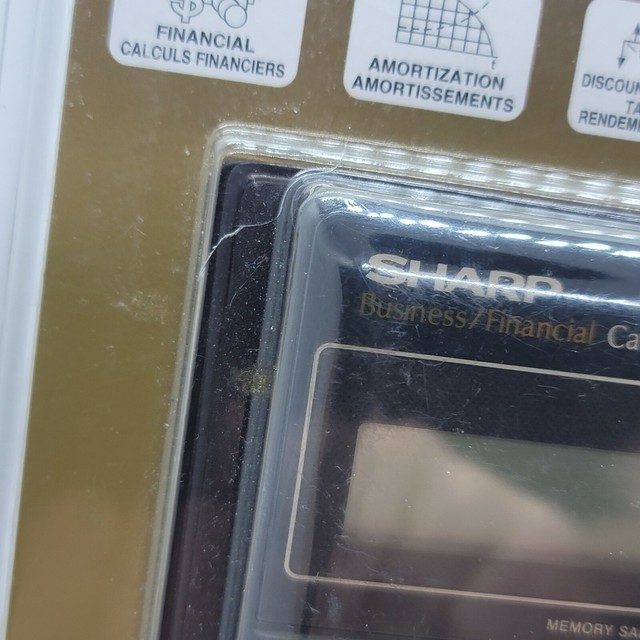 Sharp EL-733A Financial Calculator for sale online | eBay