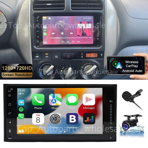 For Toyota 4Runner Camry Android 13 CarPlay Car Stereo Radio FM WiFi BT ...