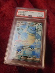 Blastoise EX 2023 Japanese Scarlet & Violet: 151 #186/165 Super Rare ...