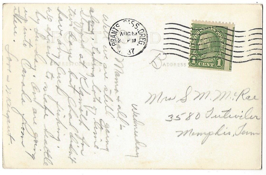 RPPC Postcard 1937 CRATER LAKE-Wizard Island National Park OREGON | eBay