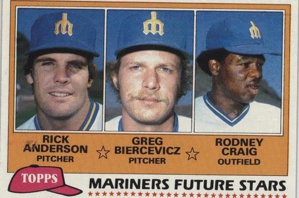 1981 Topps - Future Stars #282 Greg Biercevicz, Rick Anderson, Rod ...
