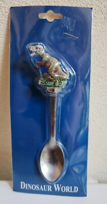 VTG Dinosaur World Cave City, Ky Souvenir Spoon Tyrannosaurus Rex NIP ...