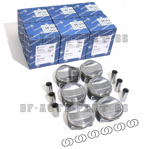 6x STD Pistons rings set Mahle For Audi A6 A7 Q7 S5 CREC CTDA 3.0T V6 ...