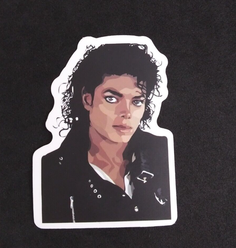 Close-up Michael Jackson Sticker 2.75" x 2" (R) | eBay