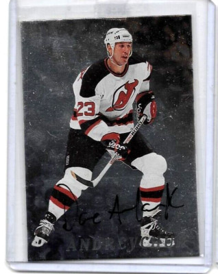 DAVE ANDREYCHUK 1998-99 BE A PLAYER CERTIFIED AUTOGRAPH ~ DEVILS | eBay