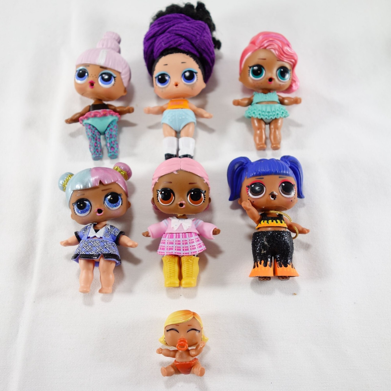 LOL Surprise Dolls Mixed Lot of 7 Replacement Dolls See Pictures | eBay