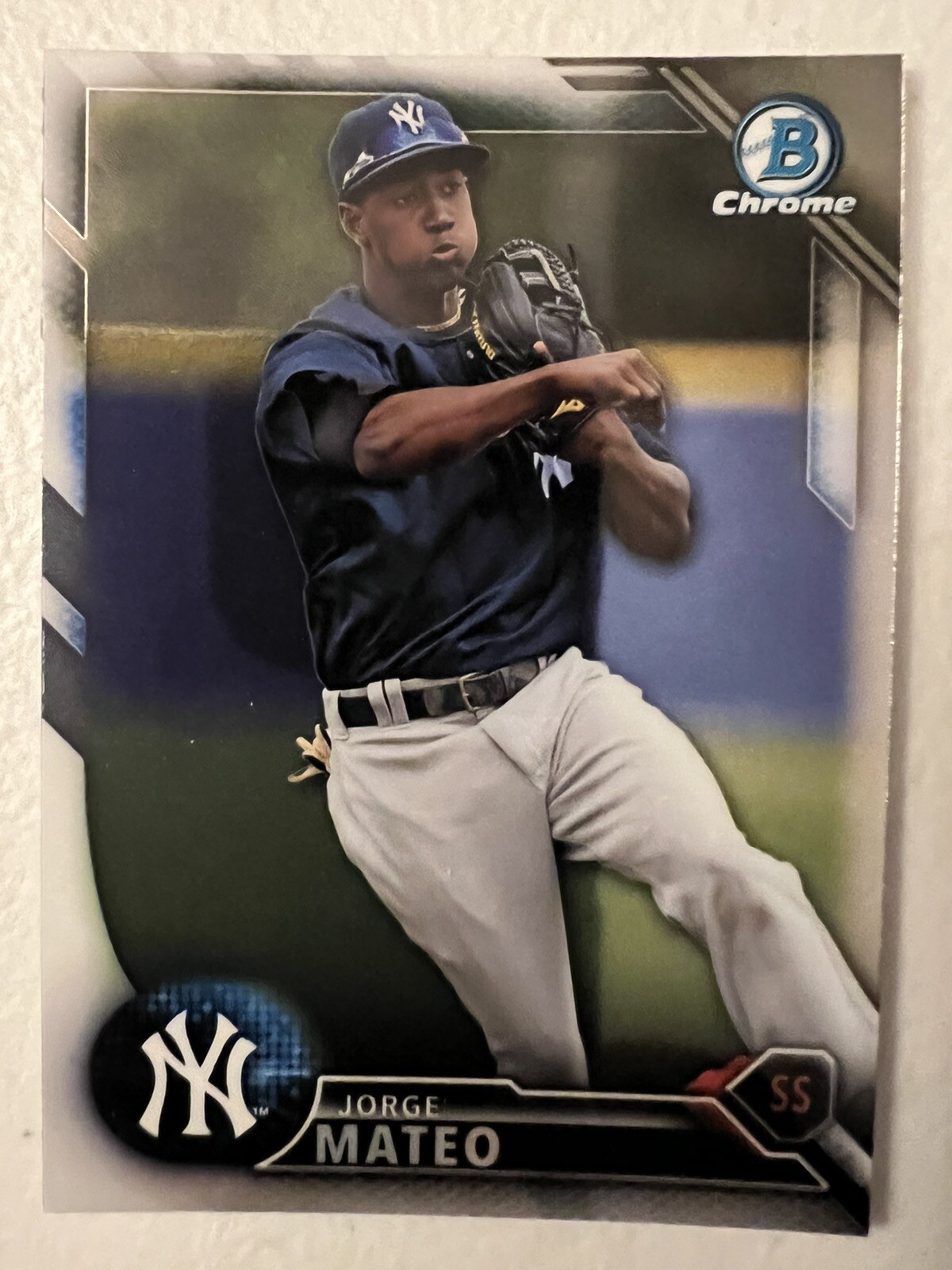 2016 Bowman Chrome Prospect Jorge Mateo New York Yankees | eBay
