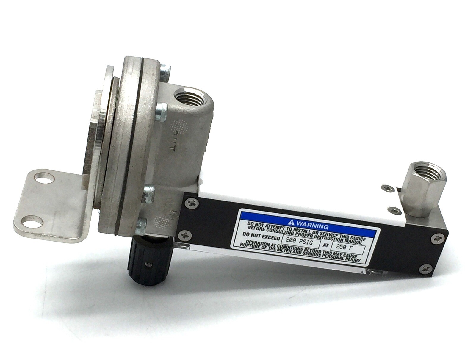 Brooks SHO-RATE 1350E Sho-Rate Low-Flow Glass Tube Area Meter 200 Psig ...