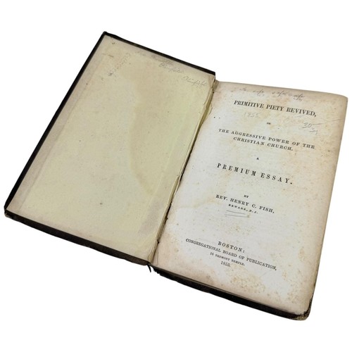 Primitive Piety Revived Premium Essay Christian Church Rev Henry C Fish ...