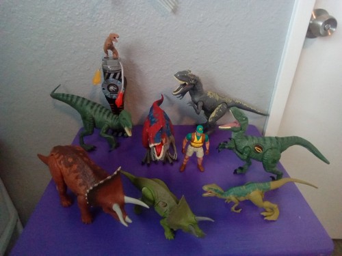 Hasbro JW Jurassic World Park Charlie Velociraptor Raptor Dinosaurs Lot ...