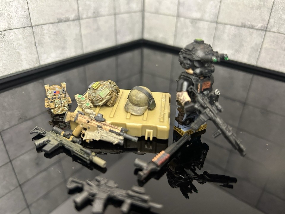 Lego Soldier warbrick Custom Minifigure USA Brick Military Operator | eBay