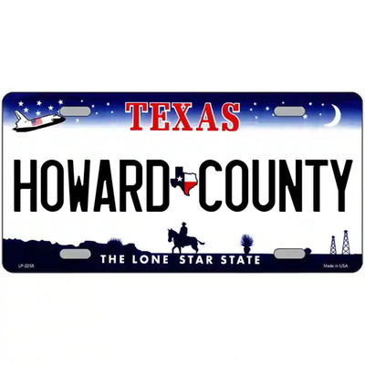 Howard County Texas Metal Sign | eBay