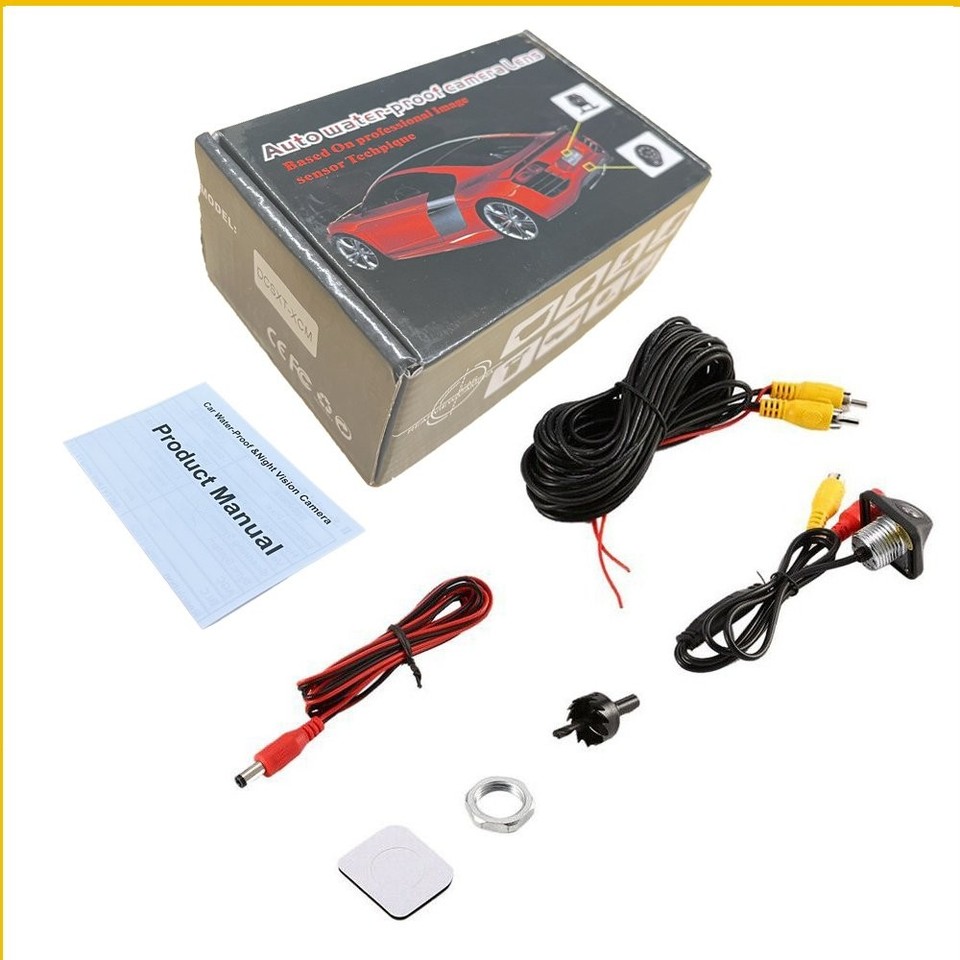 170 HD Car Reverse Backup Camera Rear Parking View Cam Waterproof Night ...