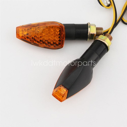 LWKDDT 2x LED Turn Signal Light Blinker for Honda Nighthawk 250 Magna ...