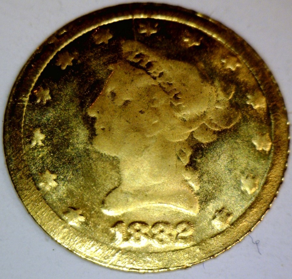 GOLD Coin Small 8 Carat Bullion Lot #7 1 CENT START TRUE AUCTION w/ NO ...